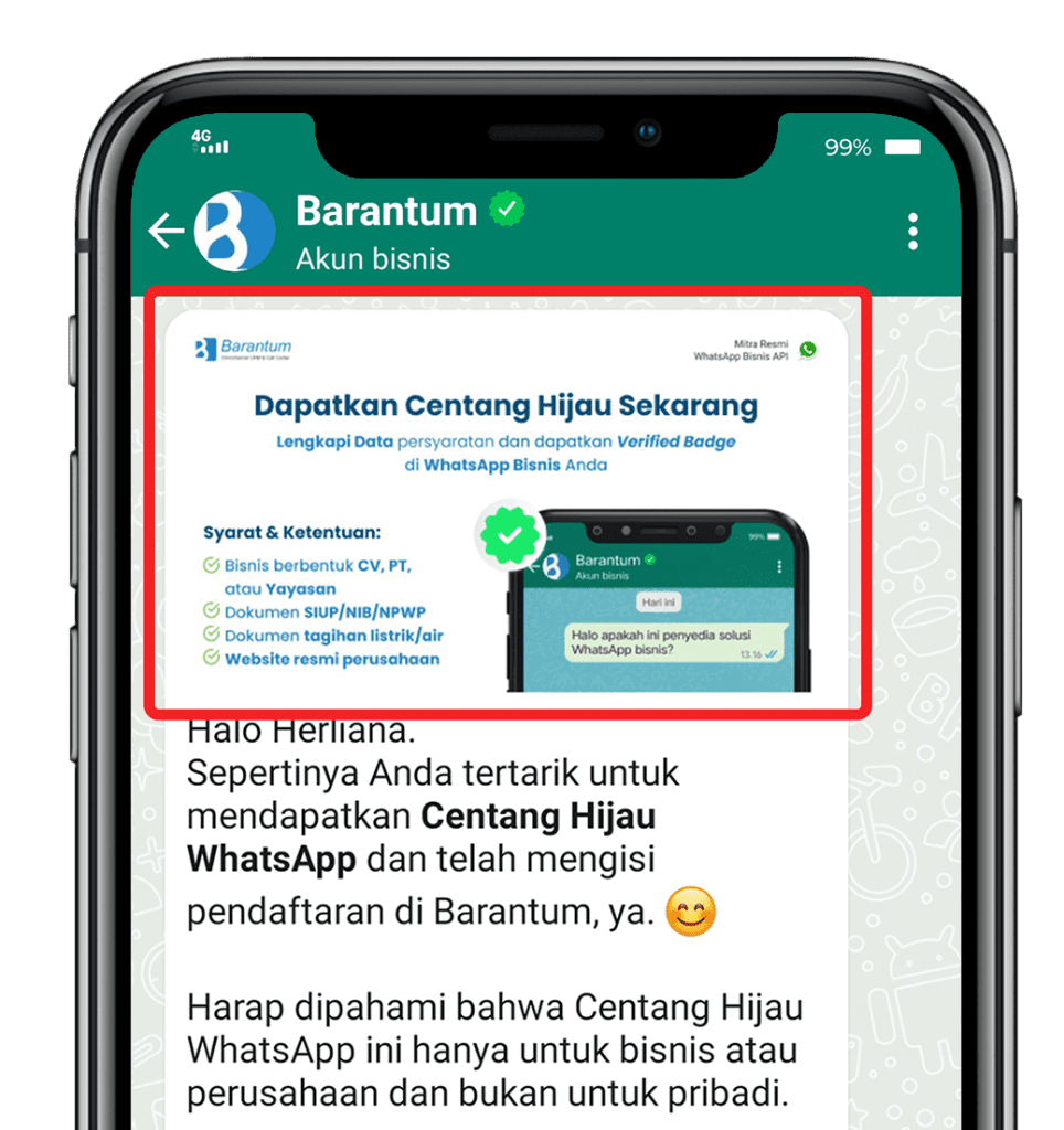 7 Contoh Template WhatsApp API, Jenis dan Kategorinya