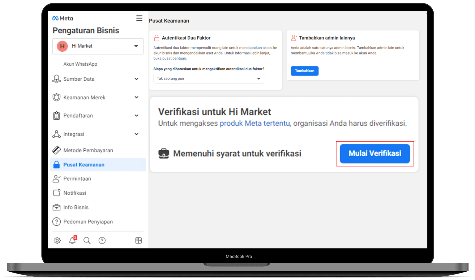 Begini Cara Mudah Verifikasi Facebook Business Manager Begini Cara Mudah Verifikasi Facebook Business Manager