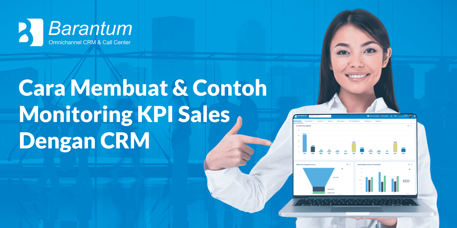 Cara Membuat dan Contoh Monitoring KPI Sales Dengan CRM