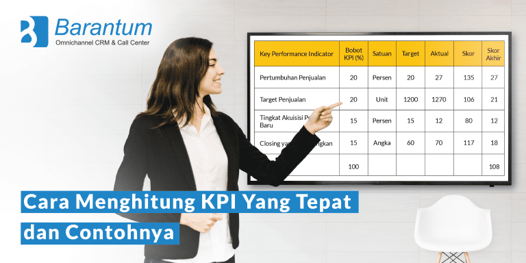 Cara Menghitung KPI Yang Tepat dan Contohnya