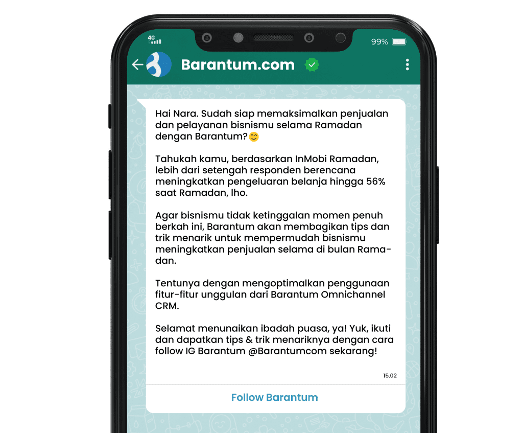 5 Contoh Greeting Message Whatsapp Untuk Bulan Puasa