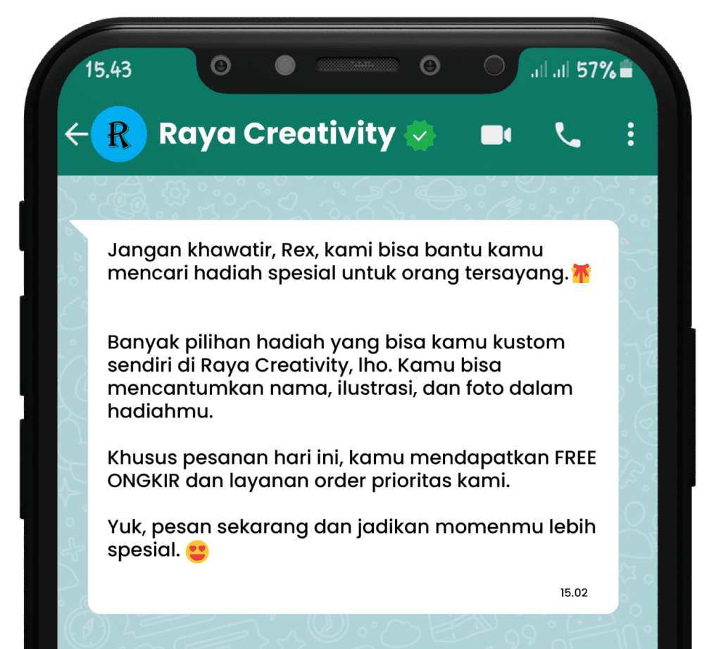 7 Contoh Template WhatsApp API, Jenis dan Kategorinya