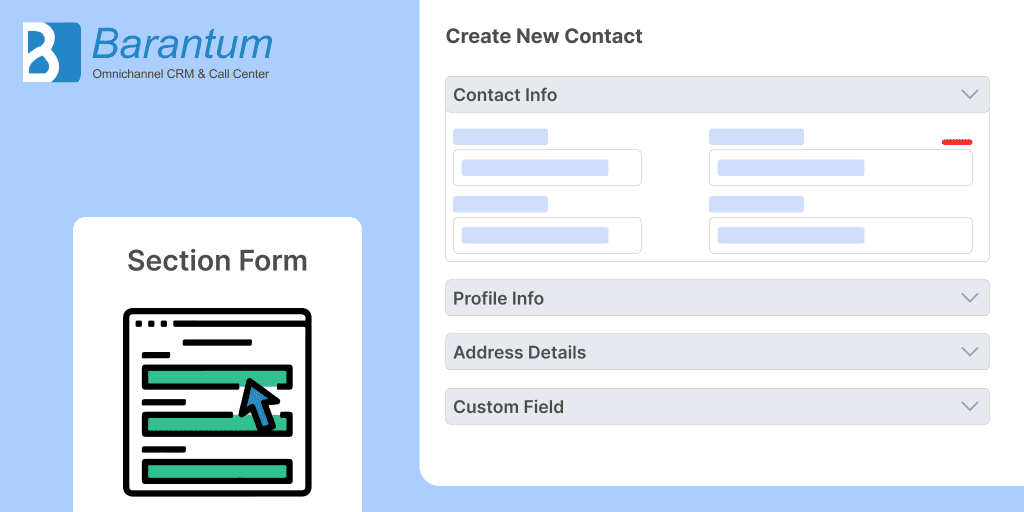 [Fitur Baru] Section Form (Web)