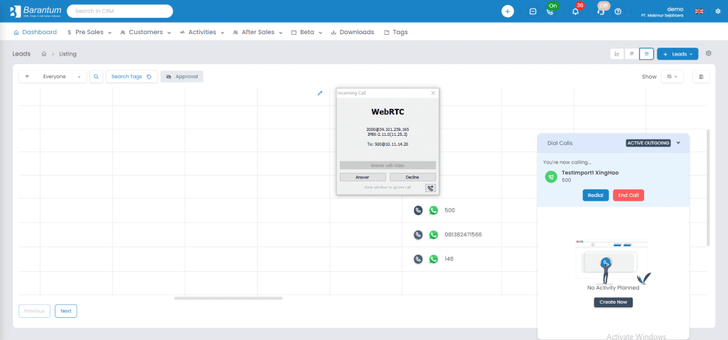 [Fitur Baru] Web Phone Asterisk Pada Click To Call (Web)