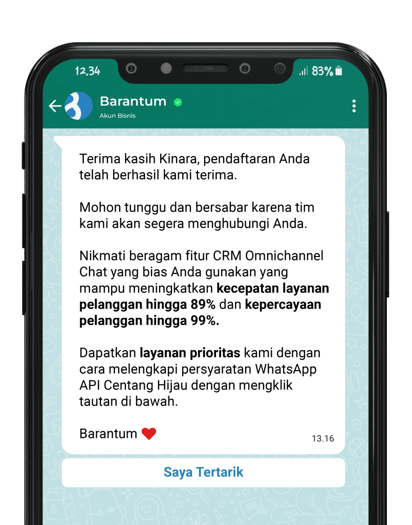 Cara Membuat Chatbot WhatsApp Menggunakan Barantum