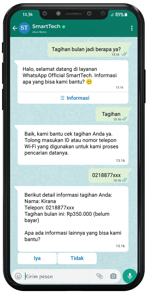 Cara Membuat Chatbot WhatsApp Menggunakan Barantum