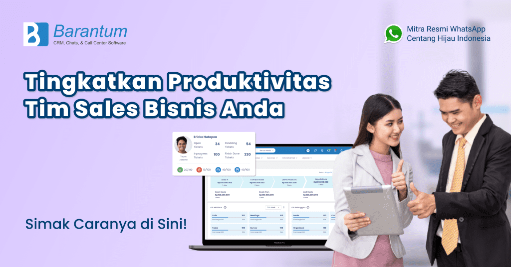 7 Cara Meningkatkan Produktivitas Tim Sales Bisnis Anda