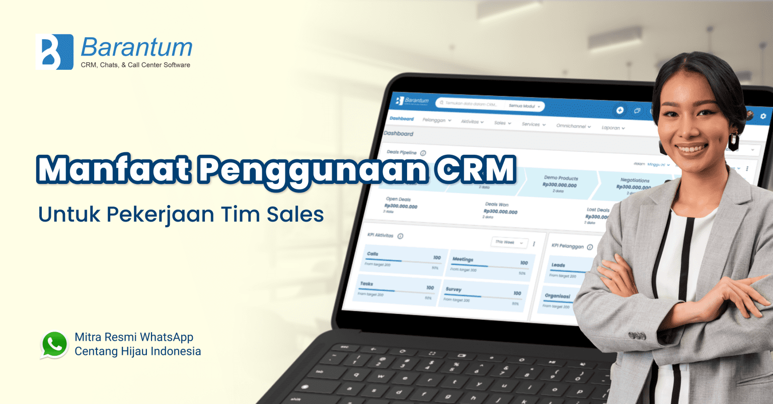 Manfaat Penggunaan CRM Untuk Pekerjaan Tim Sales