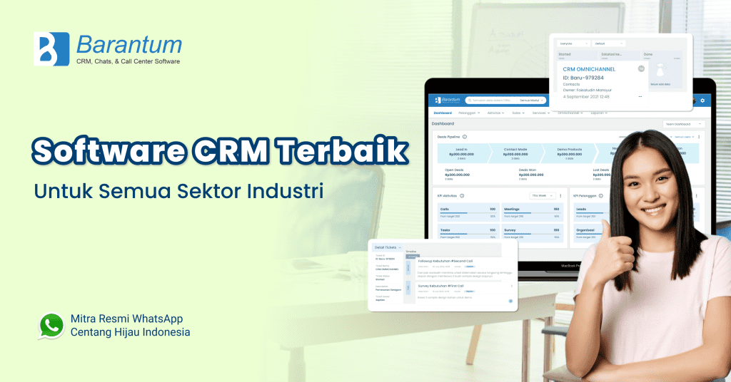 Software CRM Terbaik Untuk Semua Sektor Industri