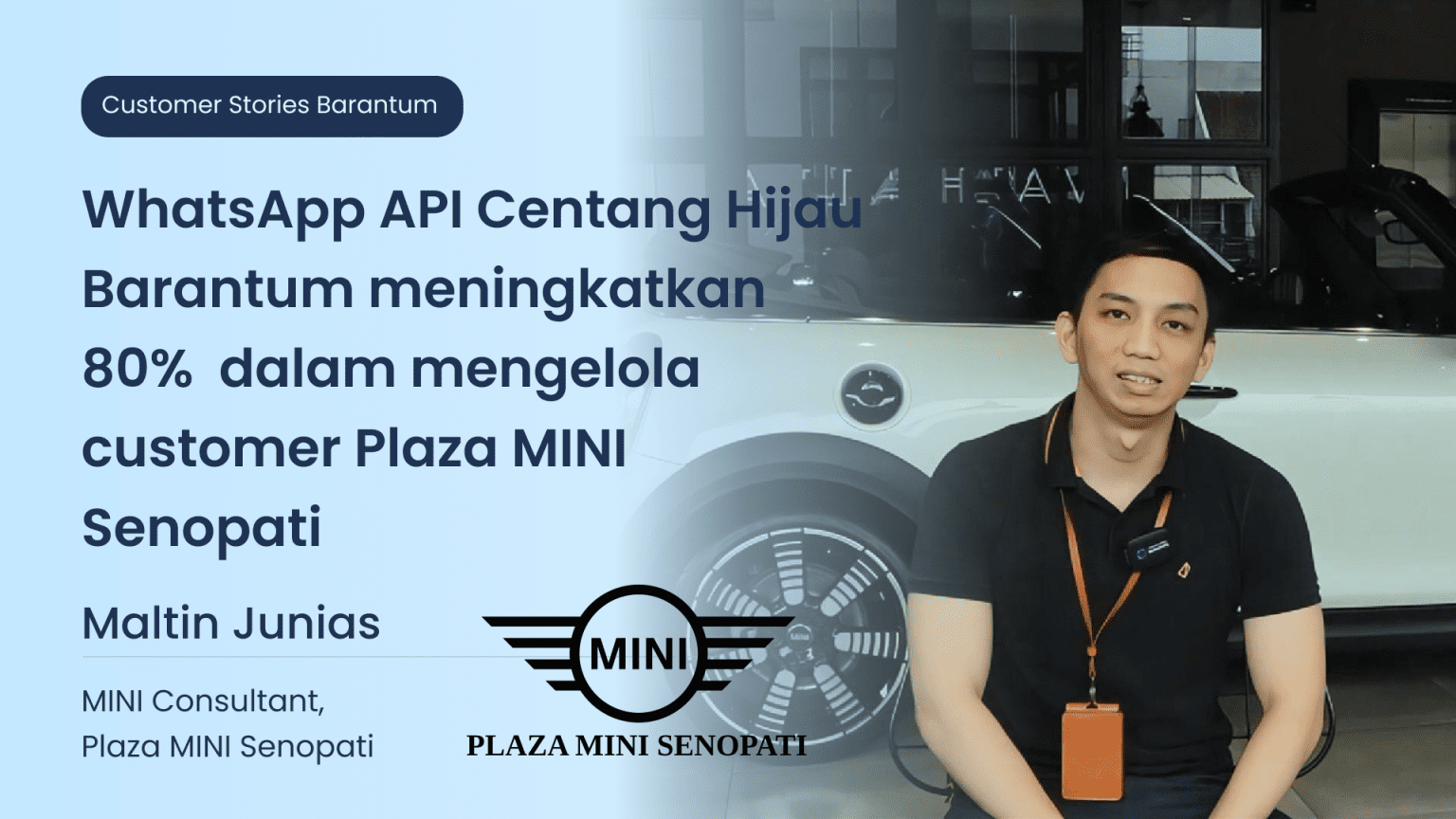 Pelayanan Plaza MINI Senopati Naik 80% dengan Barantum