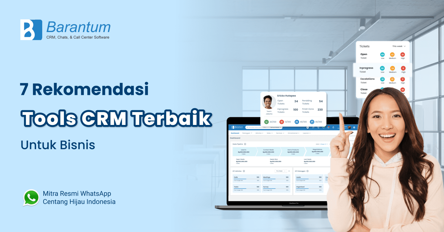 7 Rekomendasi Tools CRM Terbaik Untuk Bisnis