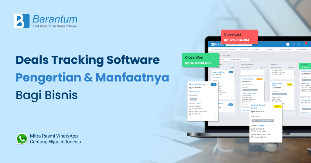 Deal Tracking Software: Pengertian & Manfaatnya Bagi Bisnis