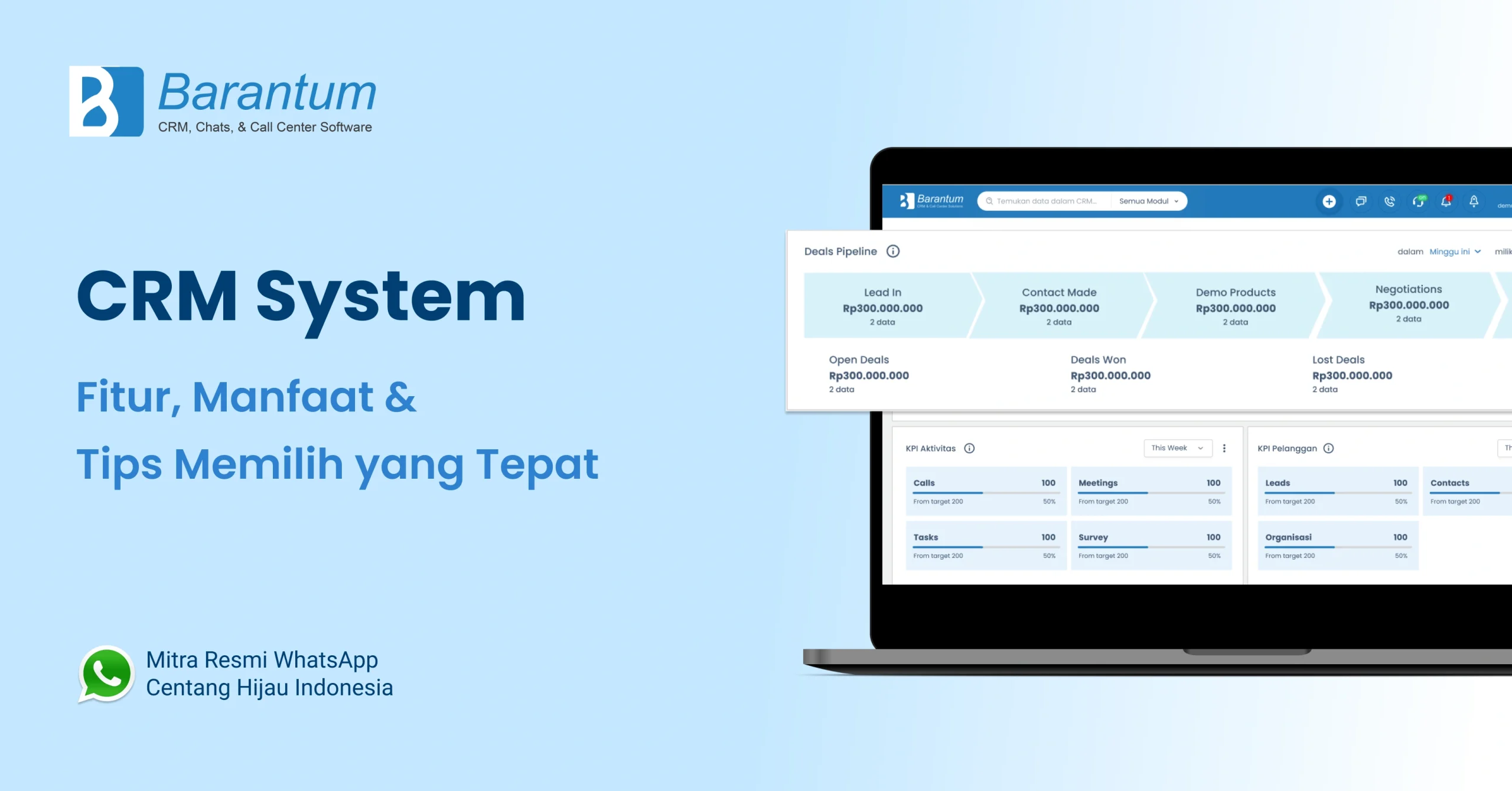 CRM System: Fitur, Manfaat & Tips Memilih yang Tepat