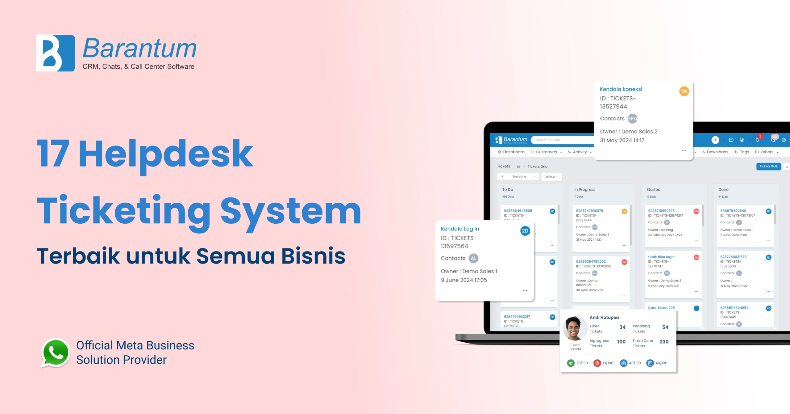 17 Helpdesk Ticketing System Terbaik untuk Semua Bisnis