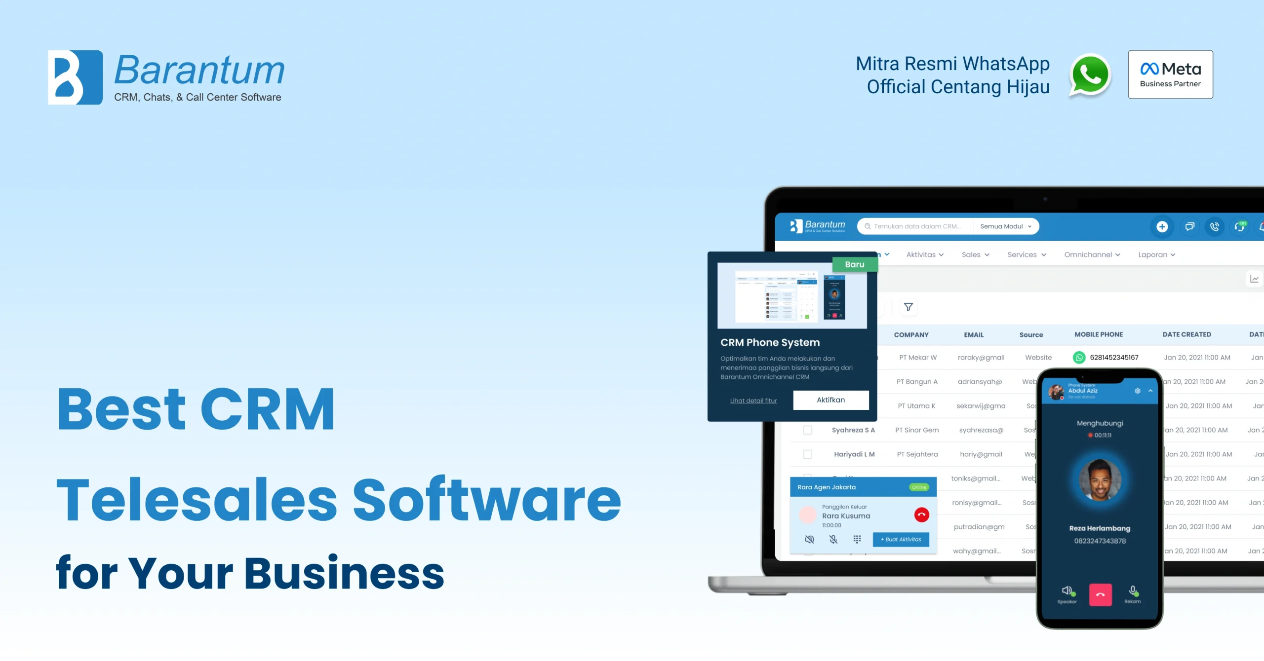 Best CRM Telesales Software for Your Business
