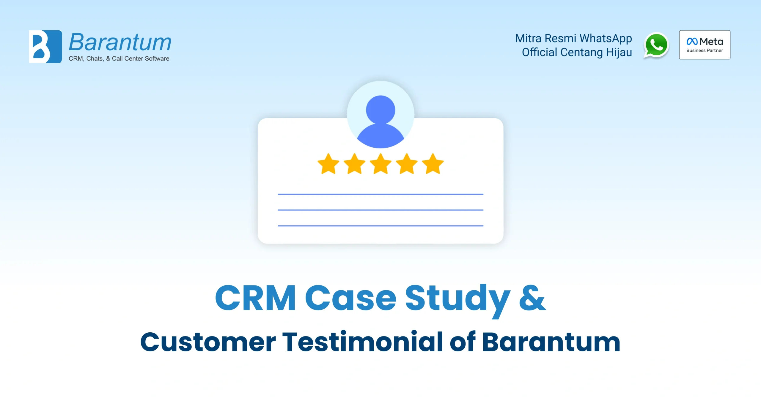 CRM Case Study & Customer Testimonial of Barantum
