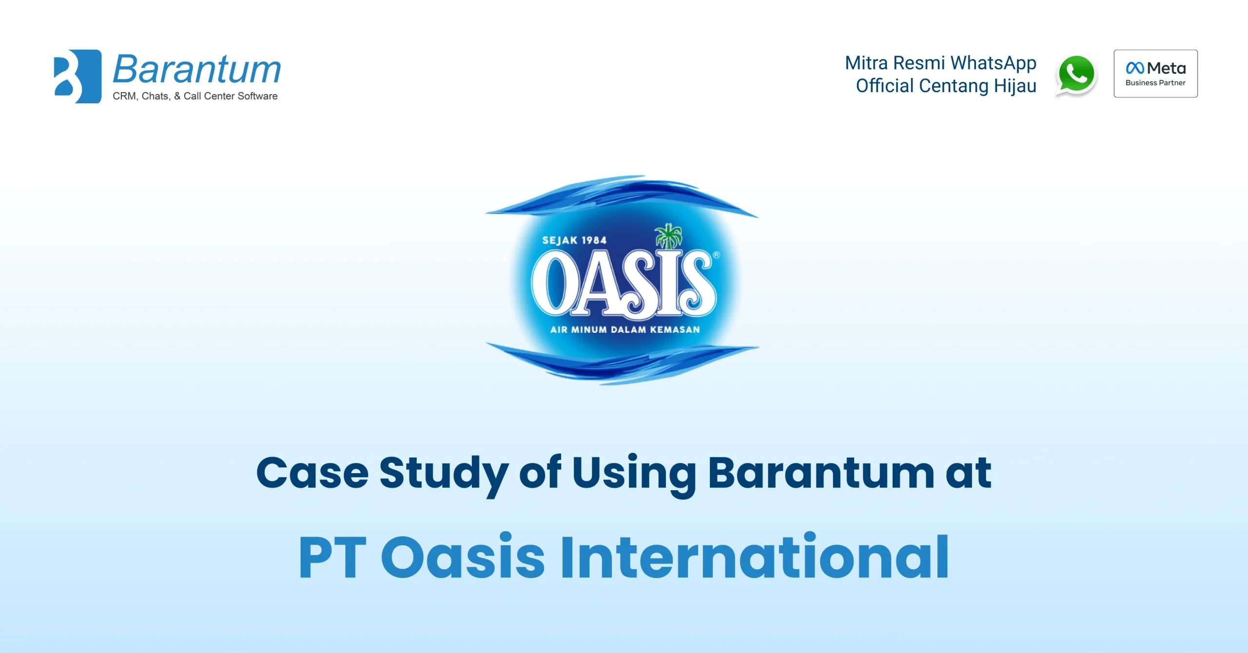 Case Study: Barantum Implementation at PT Oasis International